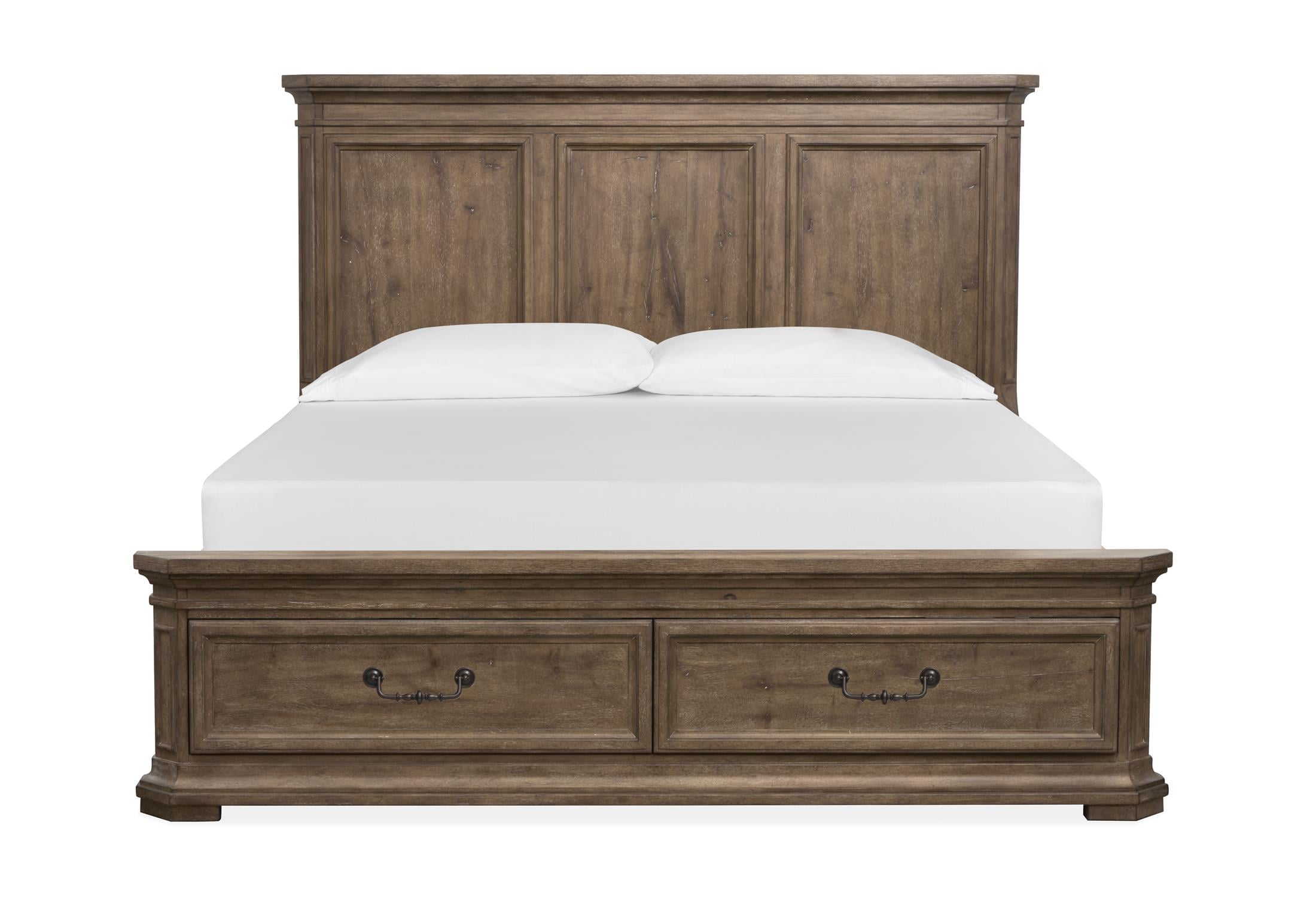 ADELE PANEL STORAGE BED | Morris