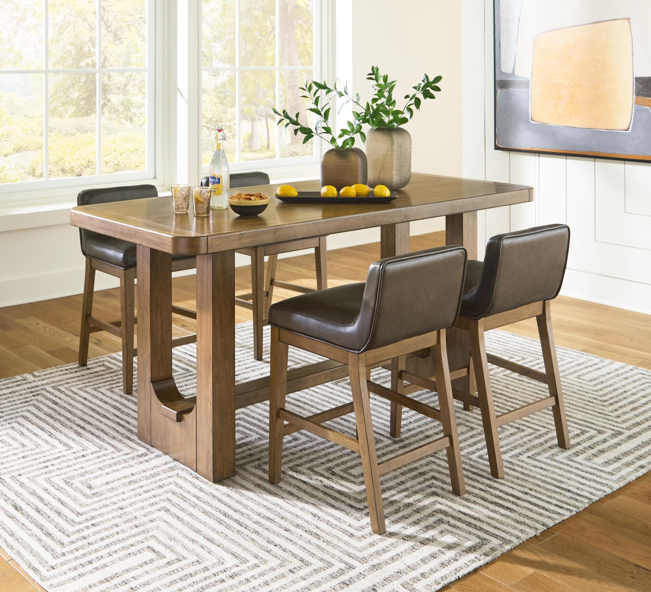 CABALYNN 5-PC COUNTER HEIGHT DINING SET | Morris