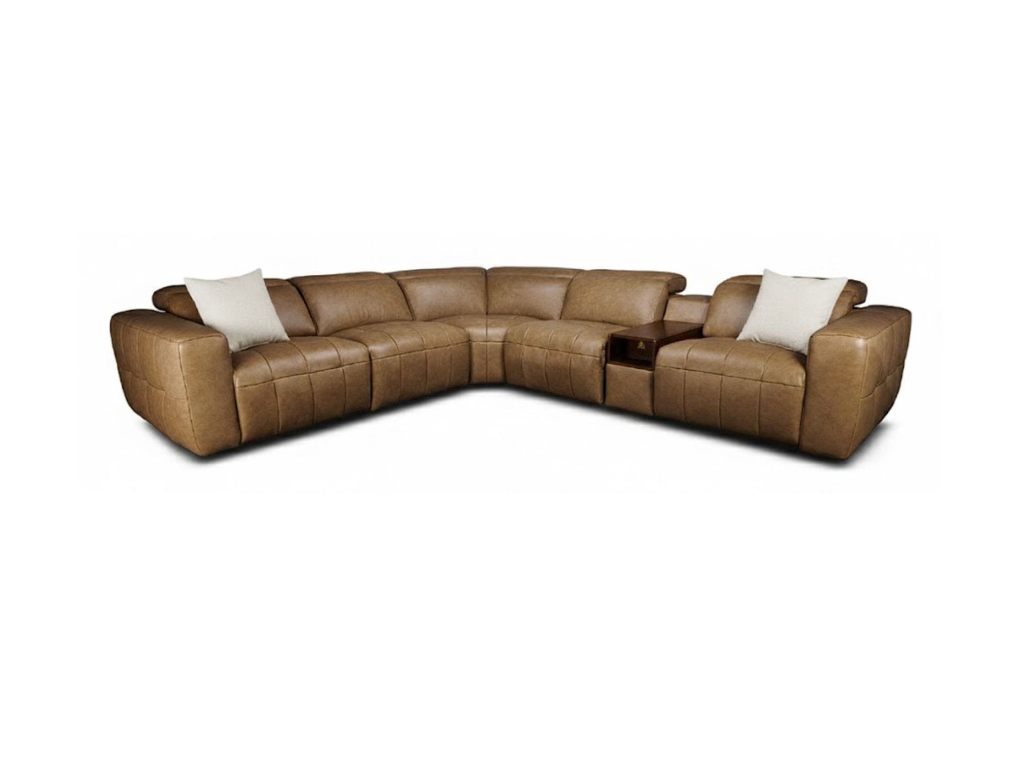 CHELSEY 6-PC LEATHER POWER SECTIONAL | Morris