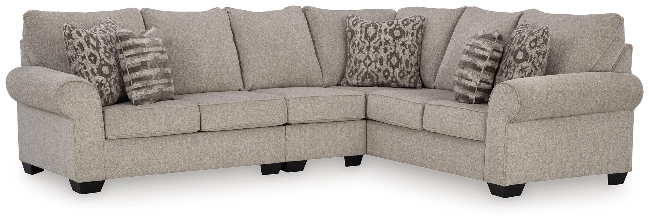 CLAIREAH 3-PC SECTIONAL | Morris
