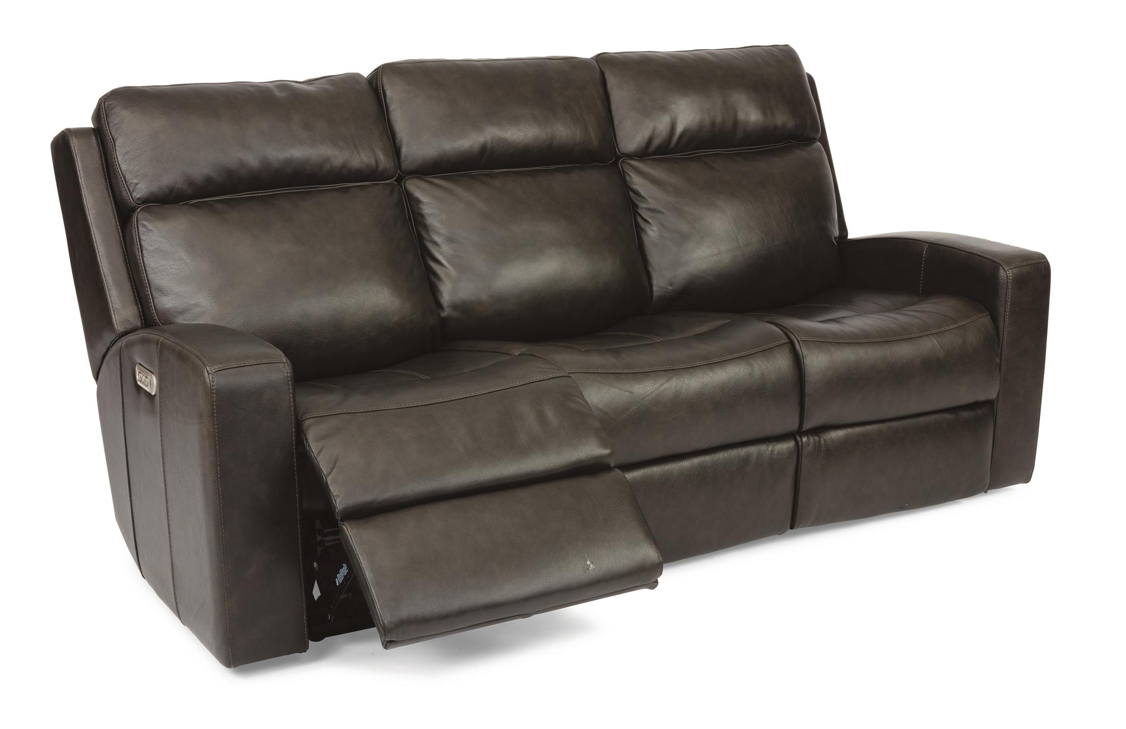CORDELIA POWER LEATHER RECLINING SOFA | Morris