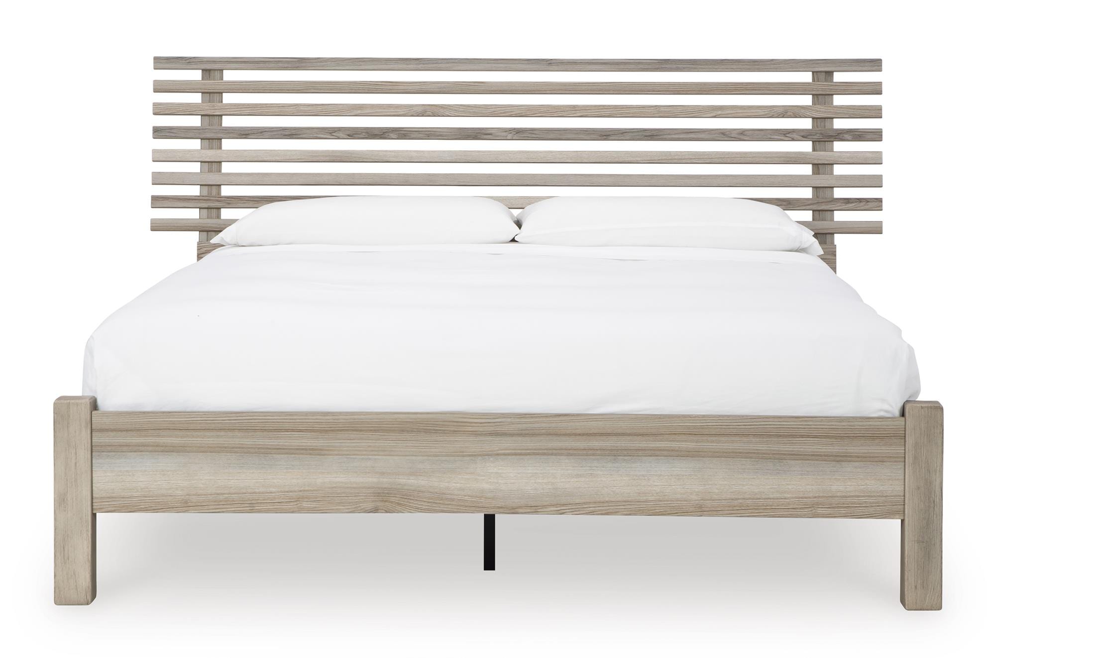 HASBRICK SLAT BED WITH POST FOOTBOARD | Morris