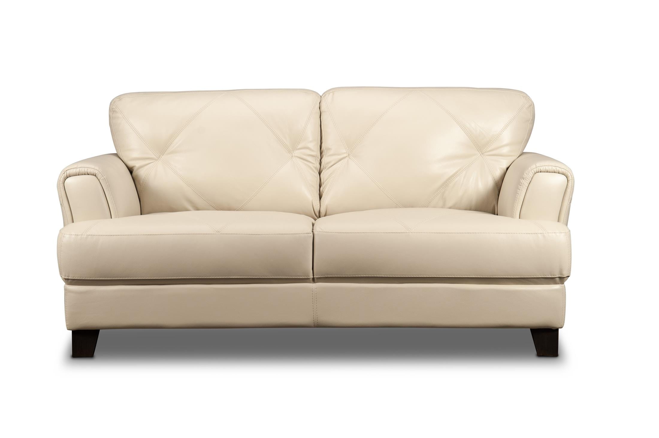 MARCELLUS LEATHER LOVESEAT | Morris