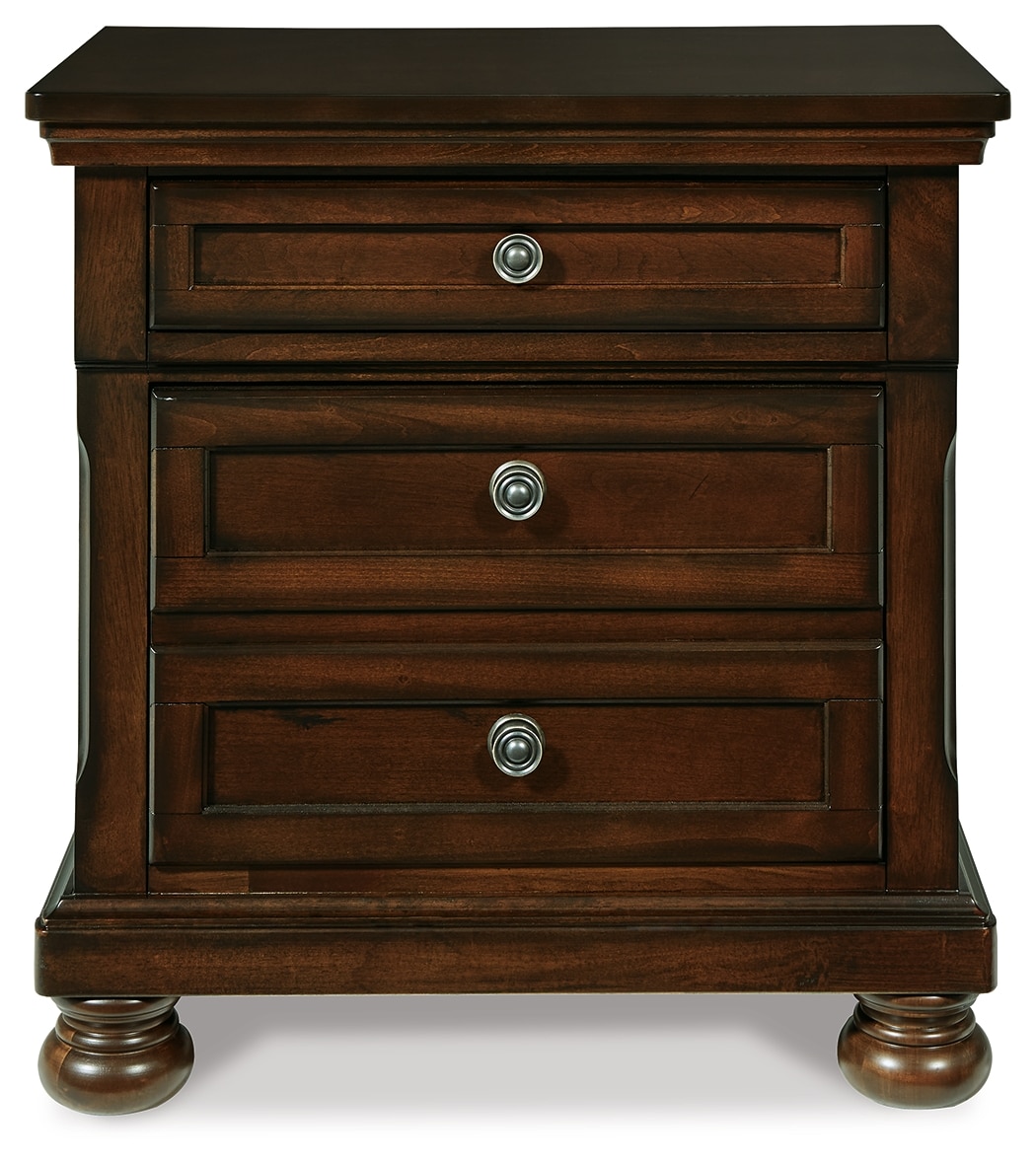 PORTER 3-DRAWER NIGHTSTAND | Morris