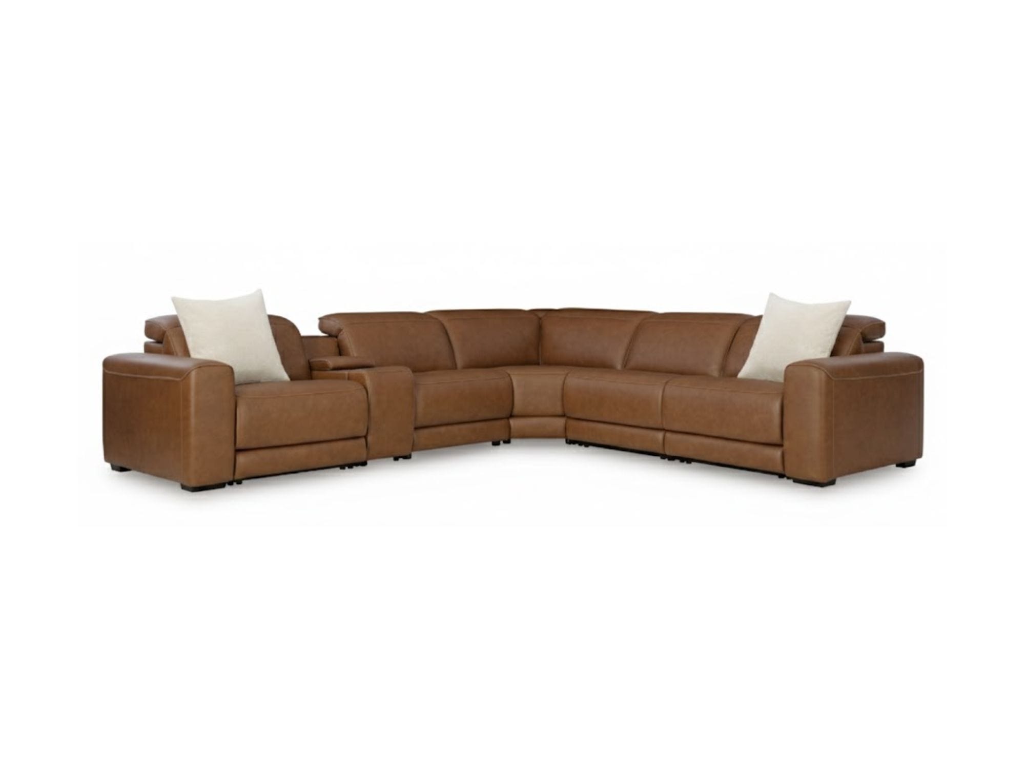 RALLY-UP 6-PC RECLINING SECTIONAL W/ CONSOLE | Morris