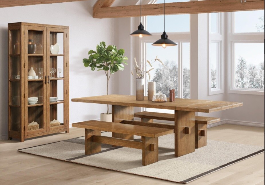 Morris furniture display cabinets store