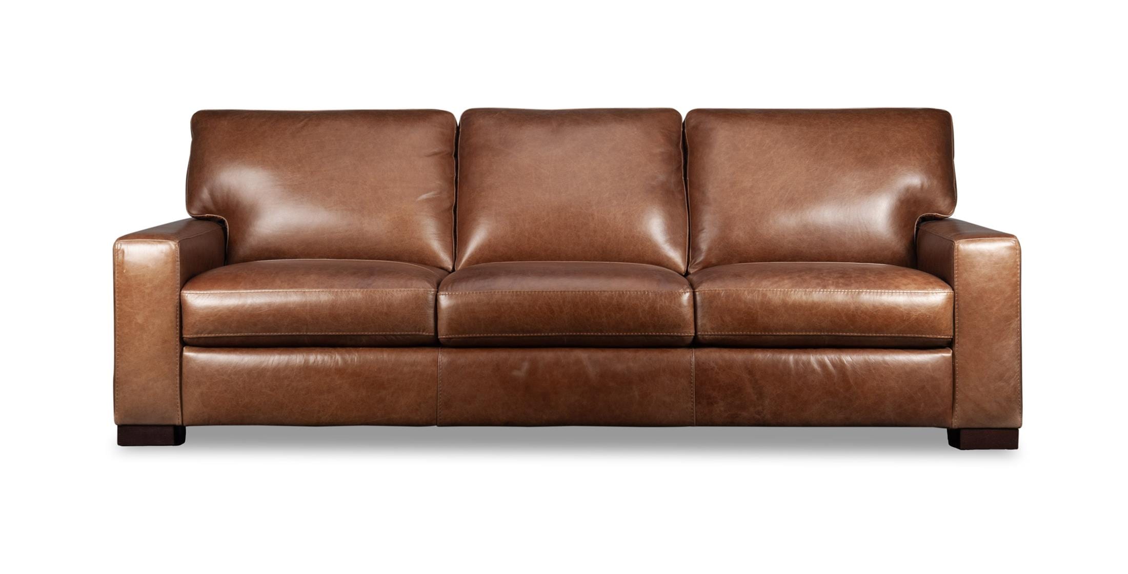 STEVEN LEATHER SOFA | Morris